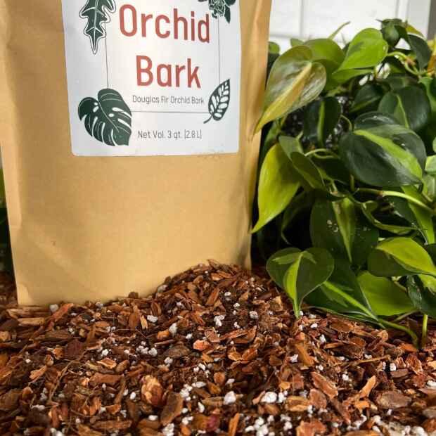 Premium Orchid Bark - Douglas Fir Growing Medium | Elm Dirt